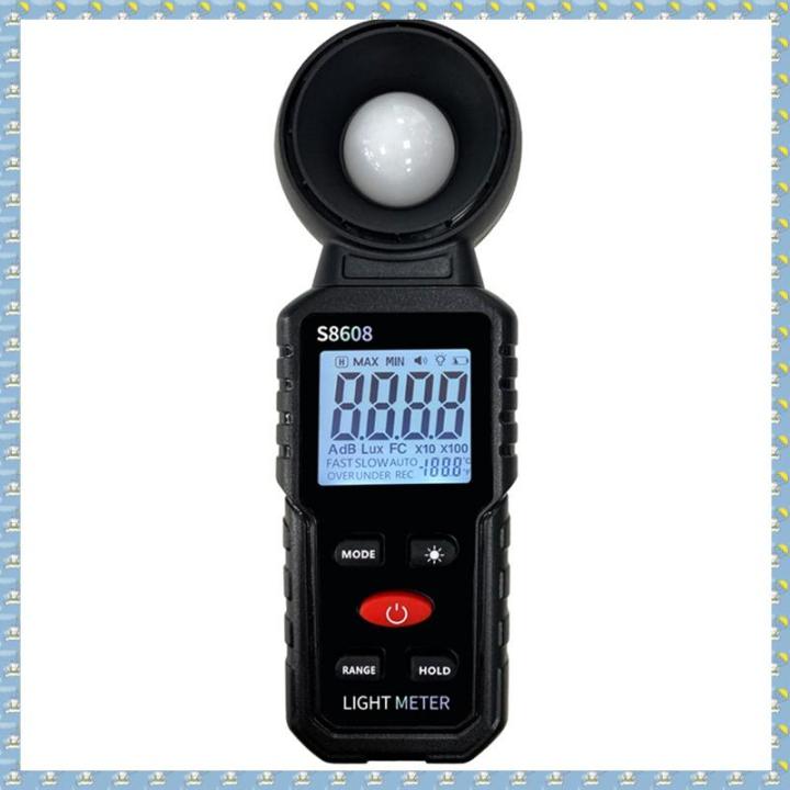 (ZYMB) Digital Illuminance Light Meter Tester 200,000Lux Meter Luxmeter ...