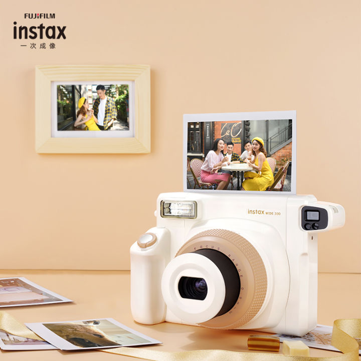 Fuji instaxWIDE300 Polaroid Camera One-time Imaging Wide link wide ...