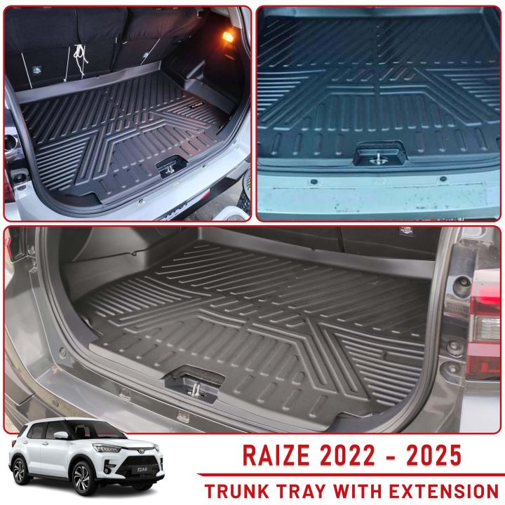 TOYOTA RAIZE 2022 - 2025 OEM TRUNK TRAY WITH EXTENSION (2022 2023 2024 ...
