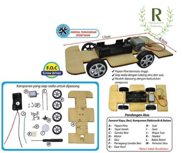Projek Kereta Matrix RBT Tahun 6 | Lazada