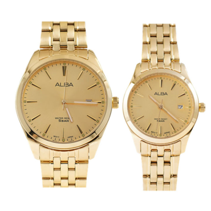 JAM TANGAN COUPLE ORIGINAL - JAM TANGAN ALBA AS9R02 and JAM ALBA AH7BN6 ...