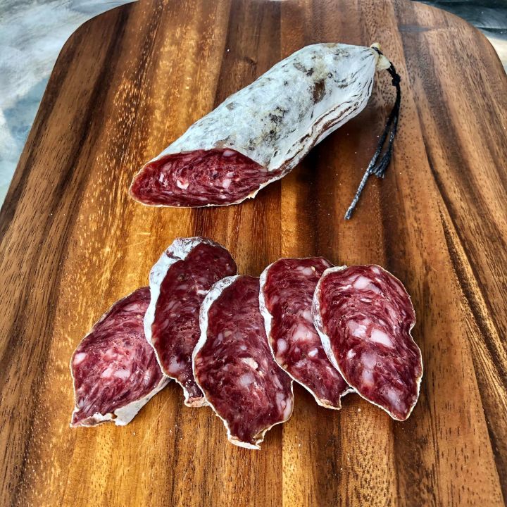 Cured sausage artisan french Saucisson d'Arles salami cold cut | Lazada ...