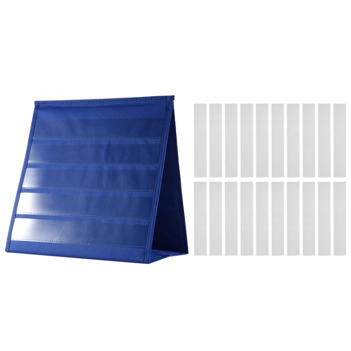 C9Tabletop Desktop Pocket Chart Table Top With Bonus 20X Dry Erase ...