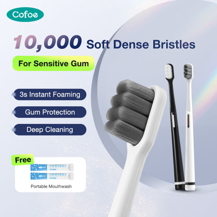 Cofoe Toothbrush High Density Gum Care Super Dense Fluffy Toothbrush ... Cofoe Toothbrush High Density Gum Care Super Dense Fluffy Toothbrush ...