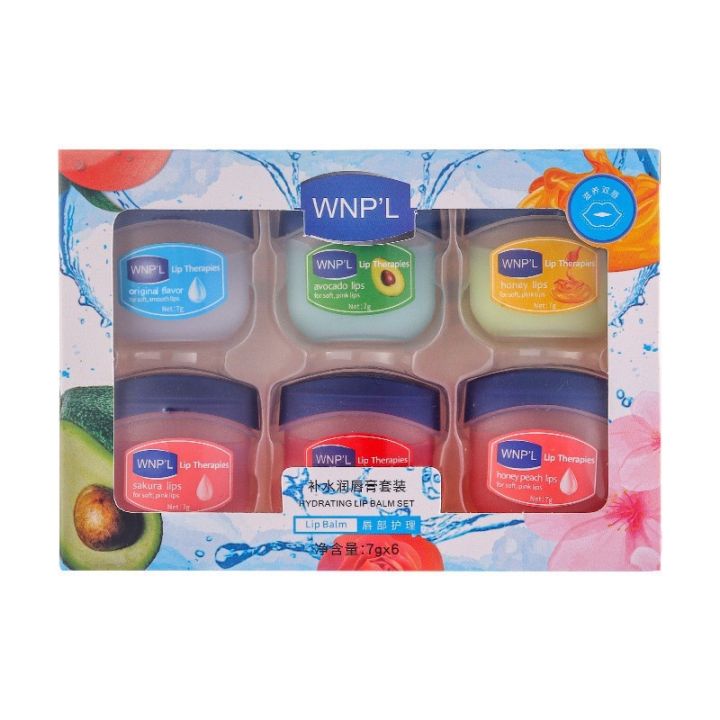 WNP'L Hydrating Lip Balm Set เซตลิปบาล์ม 6 ชิ้น | Lazada.co.th
