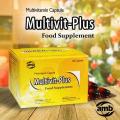 Multivit-Plus MULTIVITAMIN FOOD SUPPLEMENT Box of 100 Capsule | Lazada PH