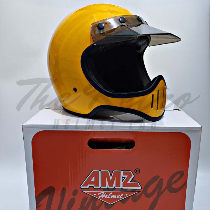 The Retro Helmet Lab | AMZ Pioneer | Vintage Classic Retro Helmet ...