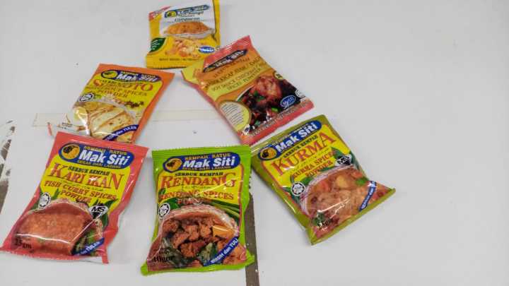 2 Pack Rempah Kari Ikan dan Rendang | Lazada