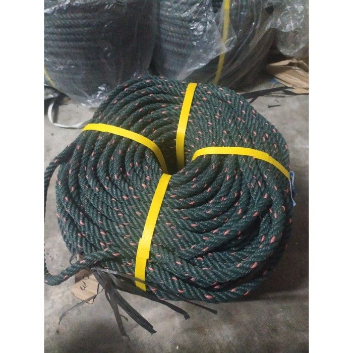 AK^ 10 Meter TALI TAMBANG PLASTIK NYLON 8 MM WARNA HIJAU | Lazada Indonesia