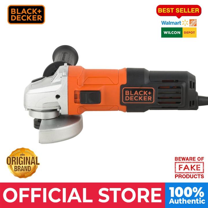 Black Decker 650W Small Angle Grinder G650 Corded Metal Grinding Tool 100Mm Angle Grinder With Spindle Lock 650W Powerful Motor Grinder Ergonomic Design For Smooth Grinding Lazada Lazada PH