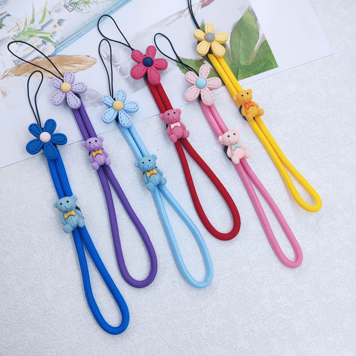 Cute Mobile Phone Strap Anti Lost Rope Cord Wrist Straps Hand Lanyard ...