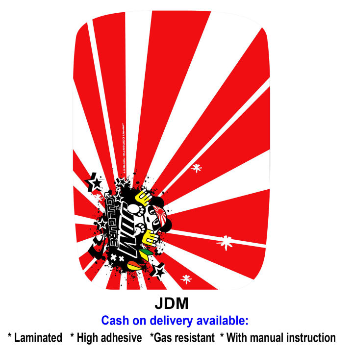 SUZUKI SMASH GAS TANK STICKER (JDM FLAG) ej cycle | Lazada PH