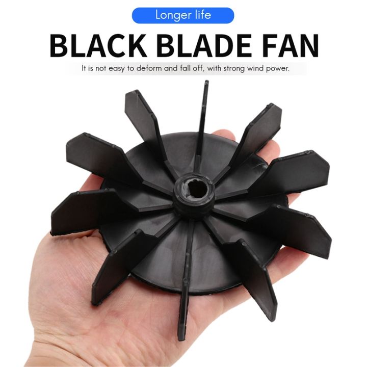 Replacement 0.5" Inner Bore 10 Impeller Air Compressor Motor Fan Blade ...