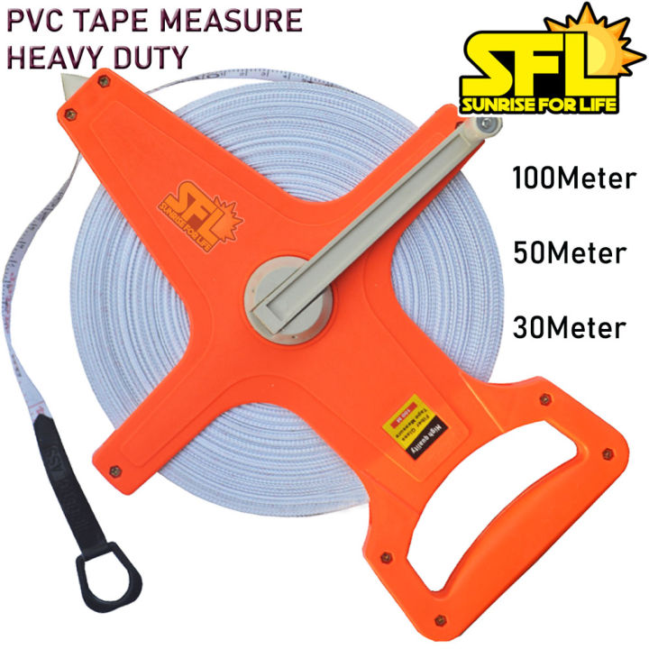 Tape Measure Fiber Glass High Quality Heavy Duty (30m, 50m, 100m) 1pc I ...