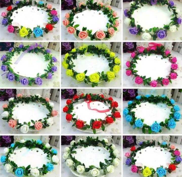 12PCS BANDO MAHKOTA BUNGA ANAK PEREMPUAN- TERMURAH 12PCS 6PCS BANDO ...