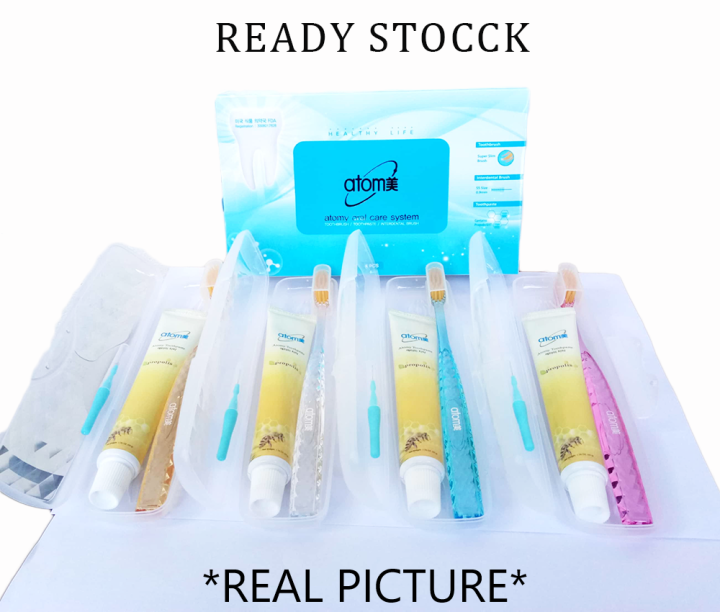 ATOMY Oral Care System 1 box isi 4set | travel pack | Lazada Indonesia