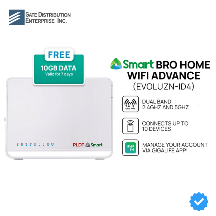 Smart Bro Prepaid Home WiFi LTE-Advanced | Lazada PH