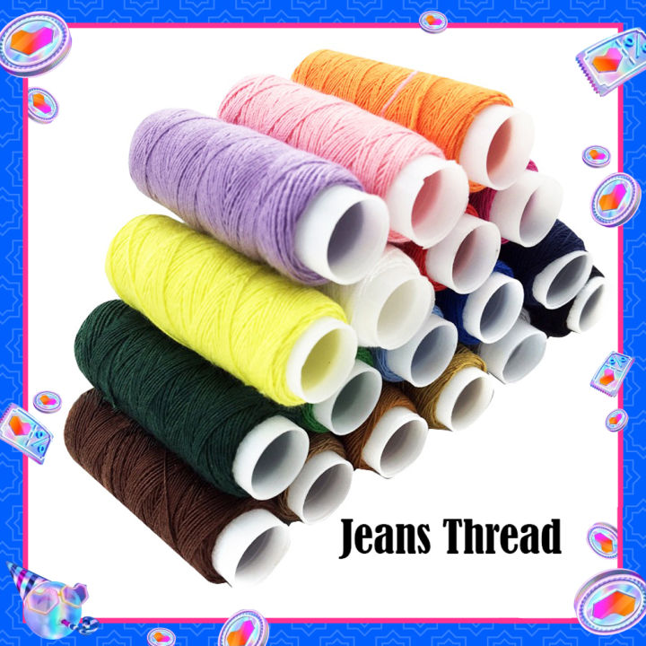 Benang Jeans Denim Sewing Thread Jeans Thread Benang Jahit Benang Jahit ...