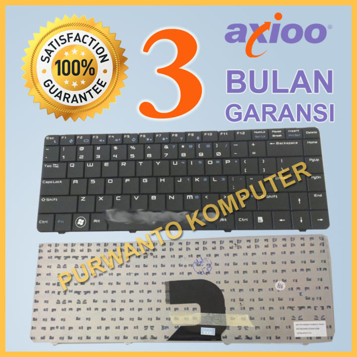 Keyboard Kibord Keybord Kibod Kibot Laptop Notebook Axioo CNC - BLACK ...