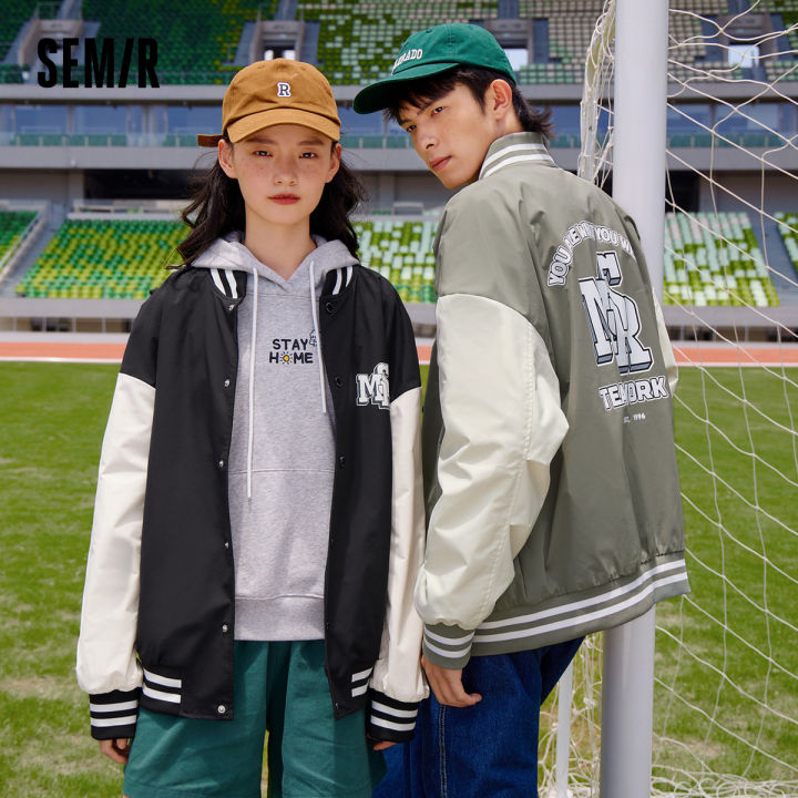 Semir Jacket Men American Retro Baseball Uniform 2022 New Casual Coat ...