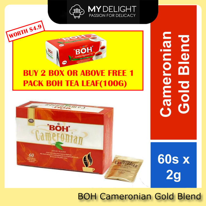 (60's/20's) BOH Cameronian Gold Blend Tea Bags SG Ready Stock MyDelight ...