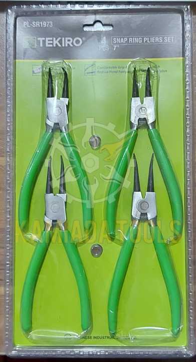 Tang Snap Ring 7 inch set TEKIRO / Tang Spi Set TEKIRO | Lazada Indonesia