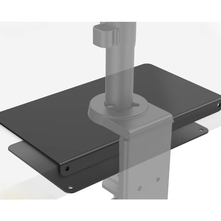 Monitor Mount Reinforcement Plate Steel Bracket Plate Black for Thin ...