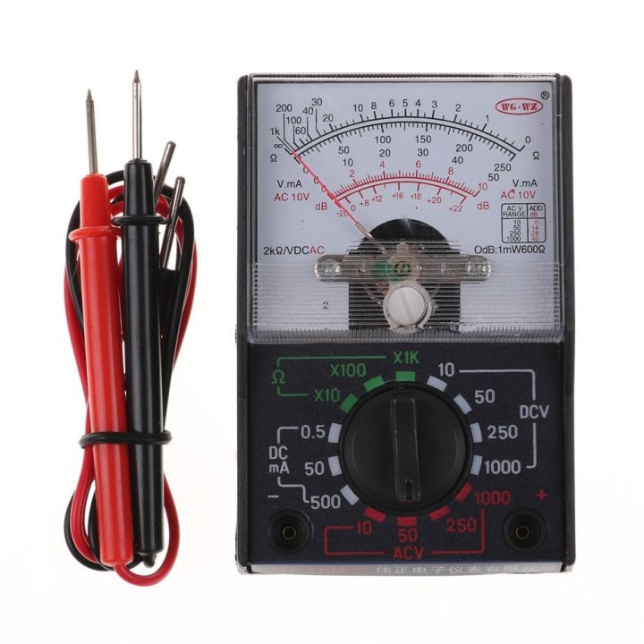 COOLELECT 250V 1000V MF-110A Electric Analog Multimeter Multimeter ...
