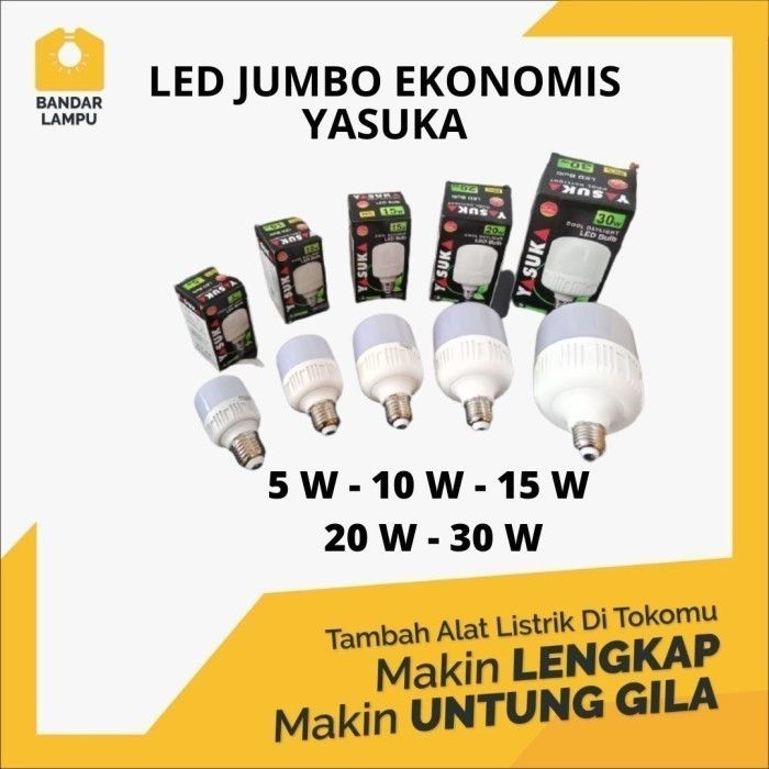 LAMPU LED YASUKA 30 WATT | Lazada Indonesia