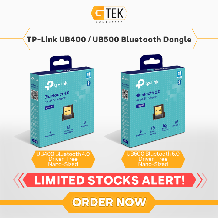TP-Link UB400 UB500 Bluetooth 4.0 5.0 Nano USB Adapter | Lazada PH
