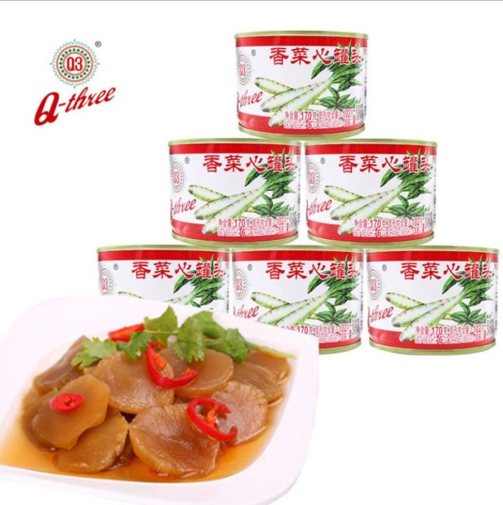 Pickled Lettuce Q3 / 香菜心罐头 182G | Lazada