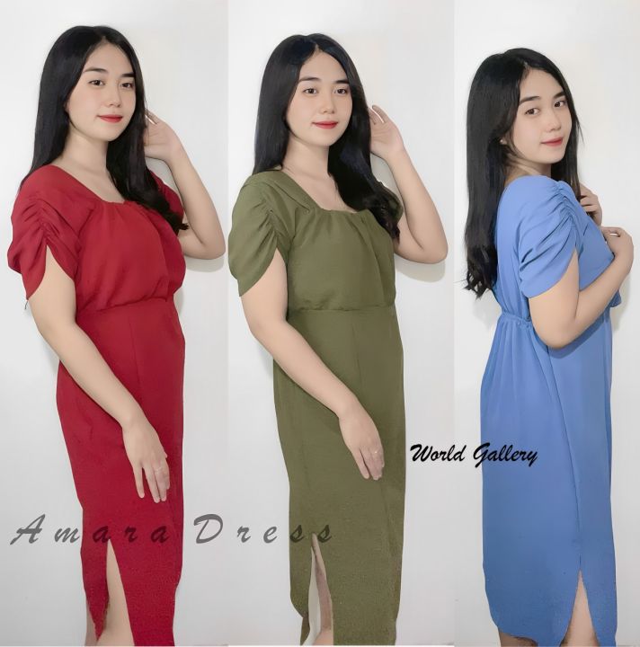 Amara Dress - Dress Wanita Dewasa | Lazada Indonesia