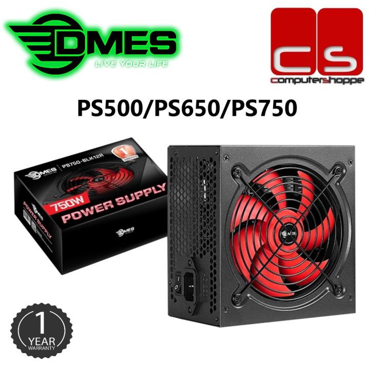 DMES Series Standard ATX Power Supply - PS500/PS650/PS750 not support ...