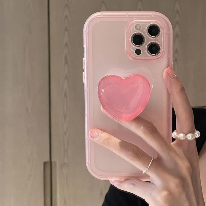 3D Heart-shaped Personalized Love Heart Bracket Stand Holder Sticker ...