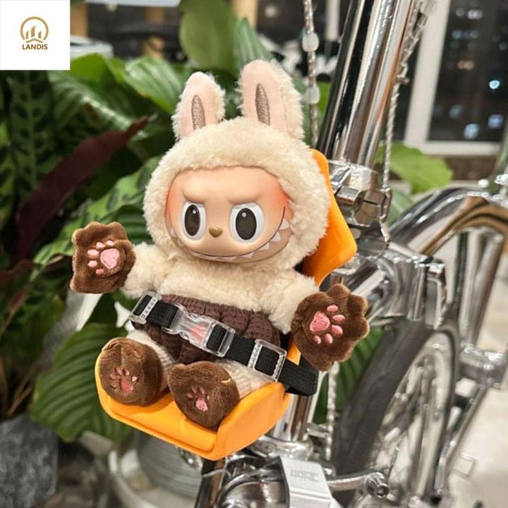 LANDIS labubu have a seat with Fixed Belt Labubu Doll Safety Seat 20cm ...