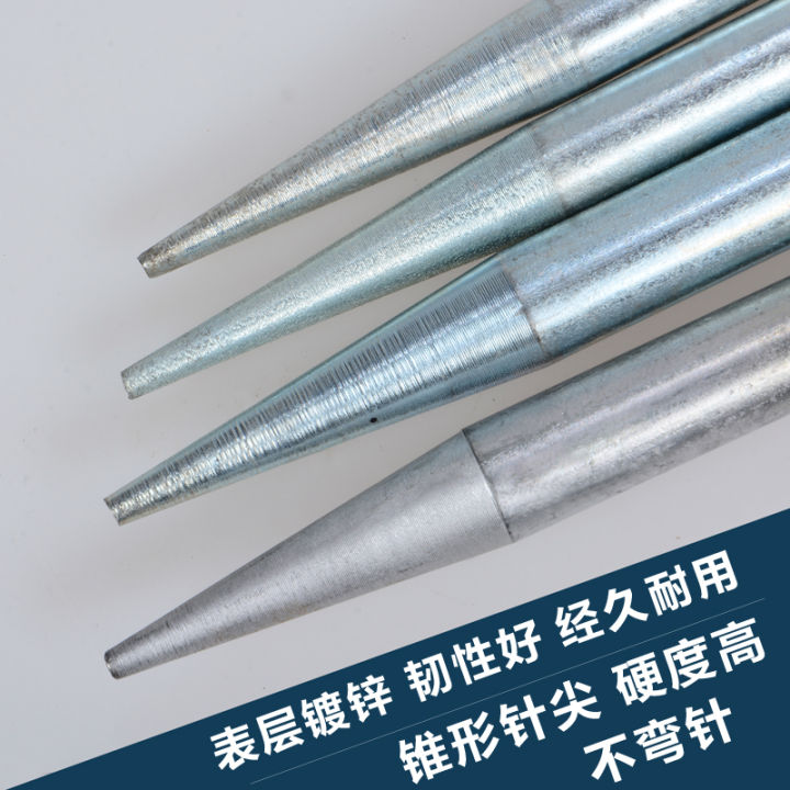 Power galvanized T-shaped grounding pin grounding electrode lightning ...