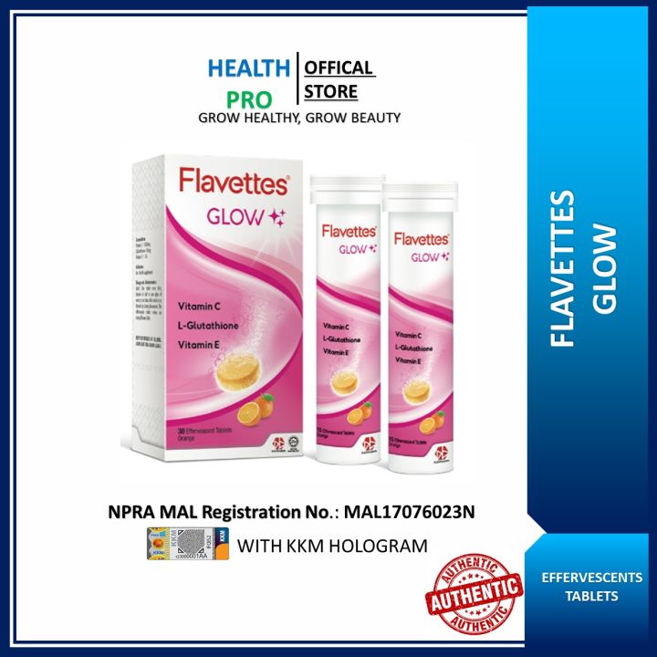 Flavettes Effervescent GLOW Effervescent ORANGE TABLETS EXPIRY:01/2026 ...