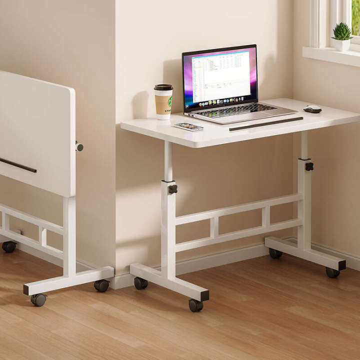 Children S Study Desk Can Be Raised Moved Flipped Folded Writing Desk ...