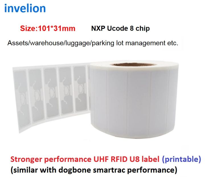 Similar Dogbone Smartrac Long Range 1-25M UHF RFID Label Sticker Tag ...