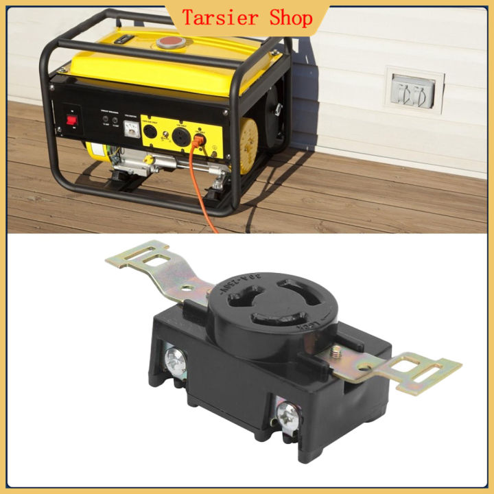 3‑hole Gasoline Generator Socket 3 Wire Lock Socket Electrical