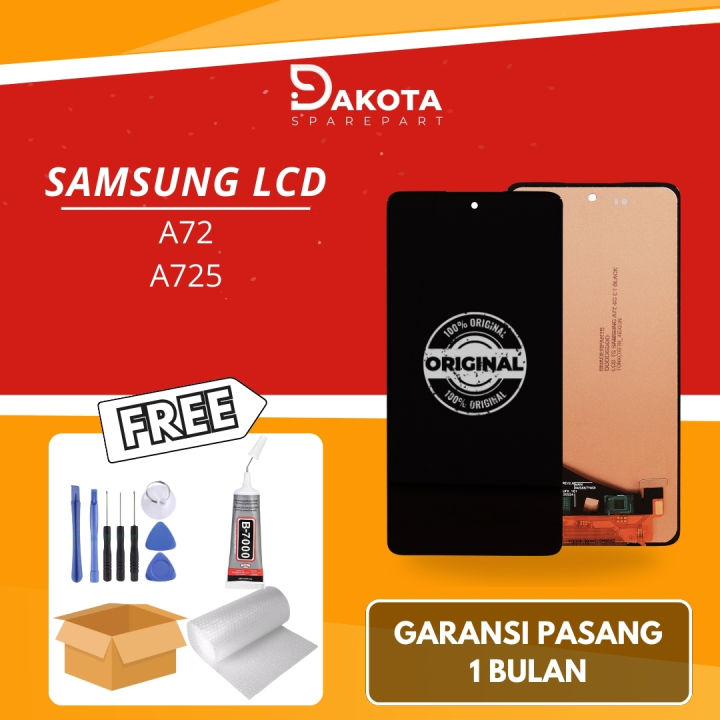 LCD SAMSUNG A72 / A725 FULLSET ORIGINAL FREE LEM + OPENING SET | Lazada ...