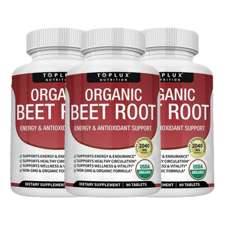 Rosabella Organic Beetroot Capsules (1300mg) for BloodFlow & Heart ...