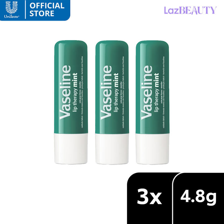[Bundle Of 3] Vaseline Mint Lip Stick Balm 4.8G | Lazada PH