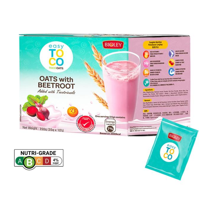 BIOLEY Easy Toco Oats - Oats With Beetroot | Lazada Singapore BIOLEY Easy Toco Oats - Oats With Beetroot | Lazada Singapore