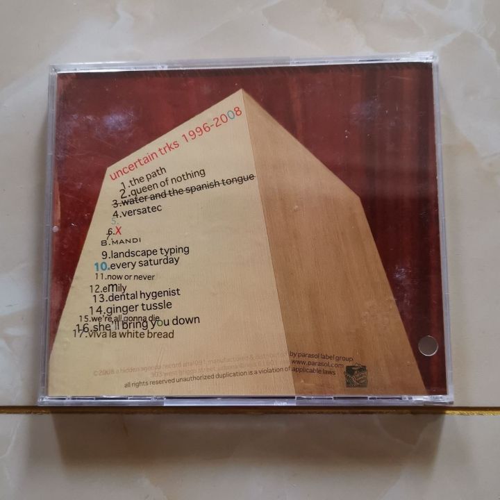 Original original Album CD of unbunny sensor underground | Lazada PH