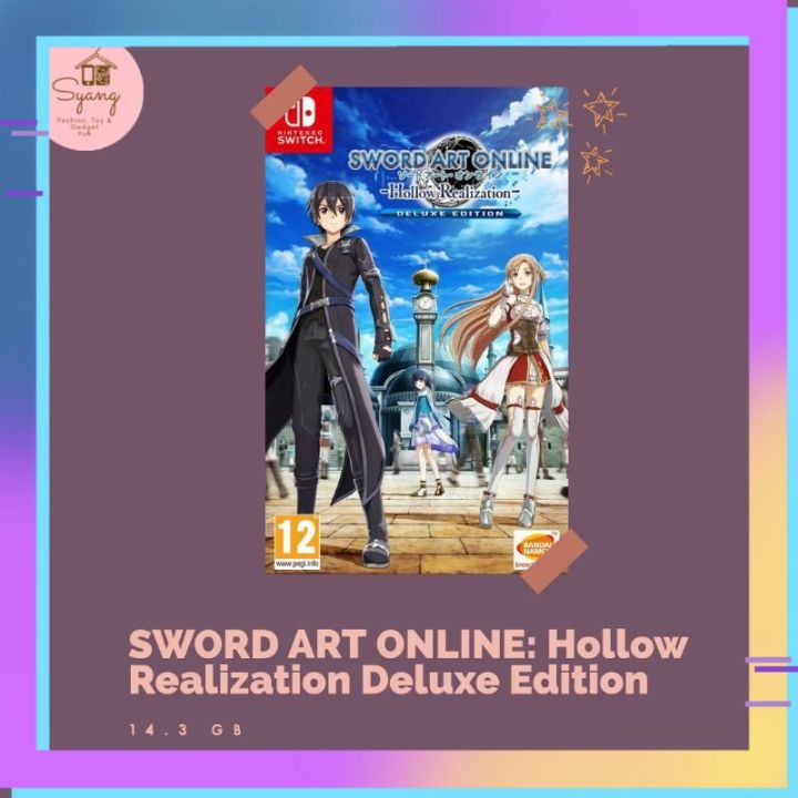 SWORD ART ONLINE: Hollow Realization Deluxe Edition SAO Nintendo Switch | Lazada Indonesia