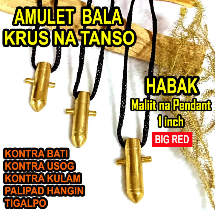 AMULET NA BALA KRUS TANSO PENDANT NECKLACE KONTRA BATI USOG INGGIT ...