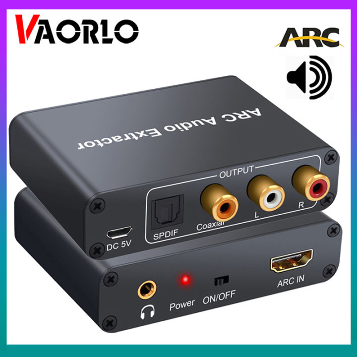 Rca To 3.5mm HDMI 2.0 Audio Extractor, HDMI To HDMI With Optical SPDIF ...