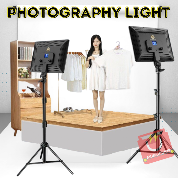 Photography Light Set A111 A112 A118 LED Studio Light With Tripod Stand ...