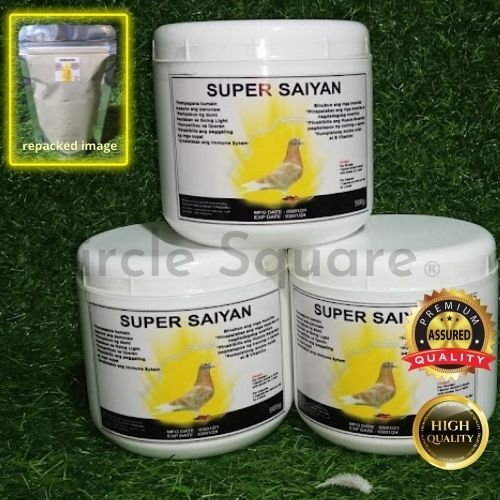 Super Saiyan Supplement Vitamins for Racing Pigeons Powder and Capsule ...